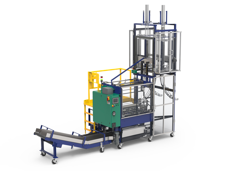 Automatic Tray Packaging System SPS - Polypropylene & Styrofoam Tray ...