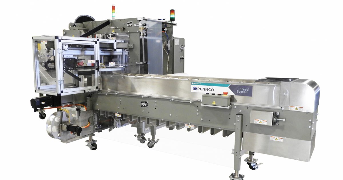 Automated Pocket Infeed System - Automatic Vertical Baggers | Rennco