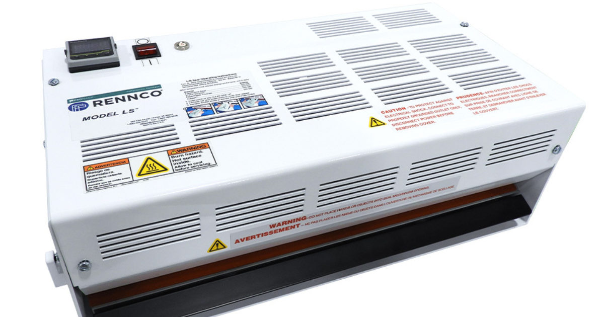 Medical Device Heat Sealing Machines | Lift Seal Heat Sealer 18 LS | Rennco